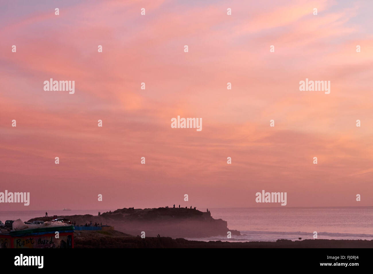 Devils Rock - 'Tamraght' - Morocco Stock Photo - Alamy