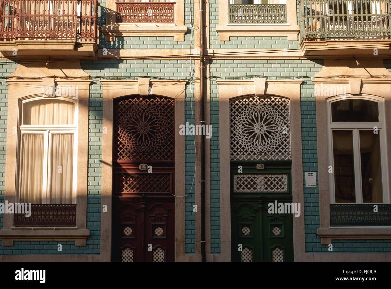 Two doors hi-res stock photography and images - Alamy