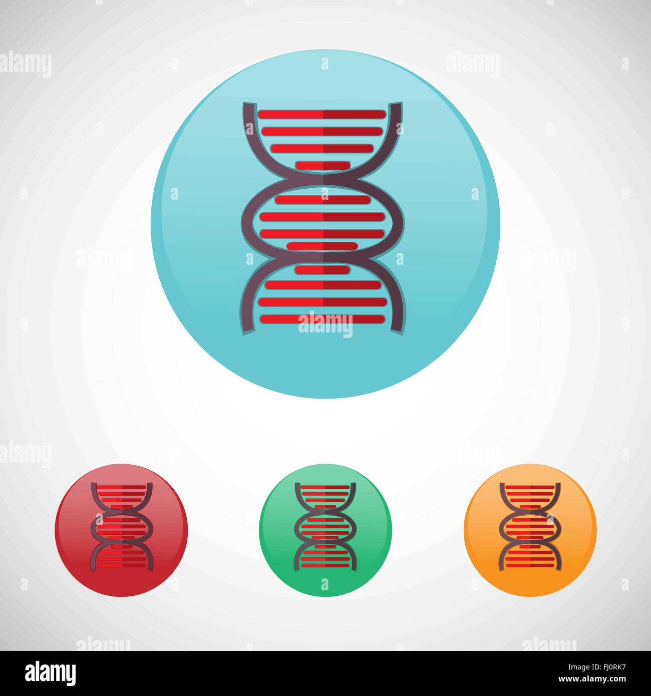 Dna spiral. Healthcare. Digital background medical vector icon set ...