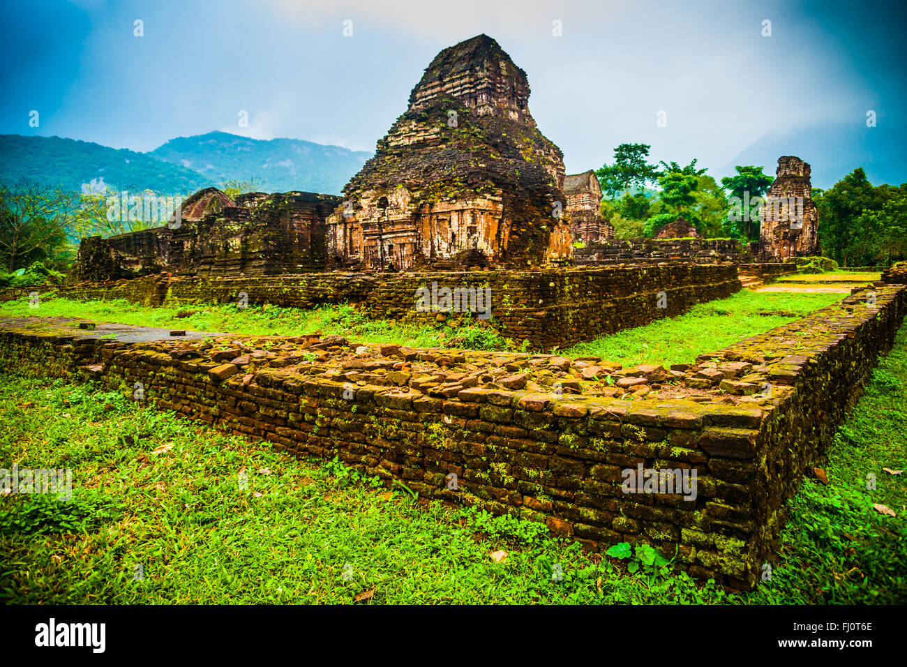 My Son, Ancient Hindu tamples Stock Photo - Alamy