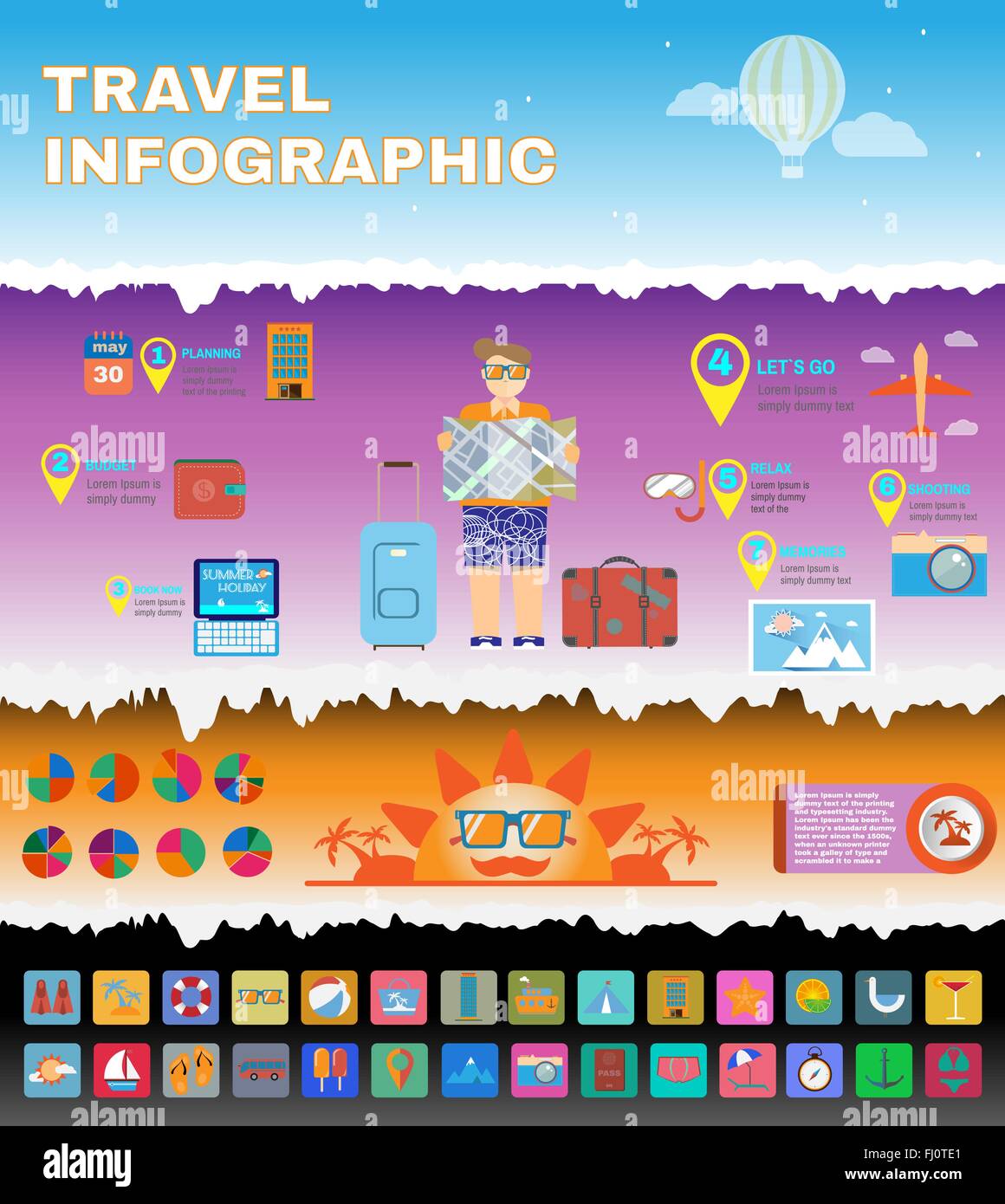 Travel Agency Infographic