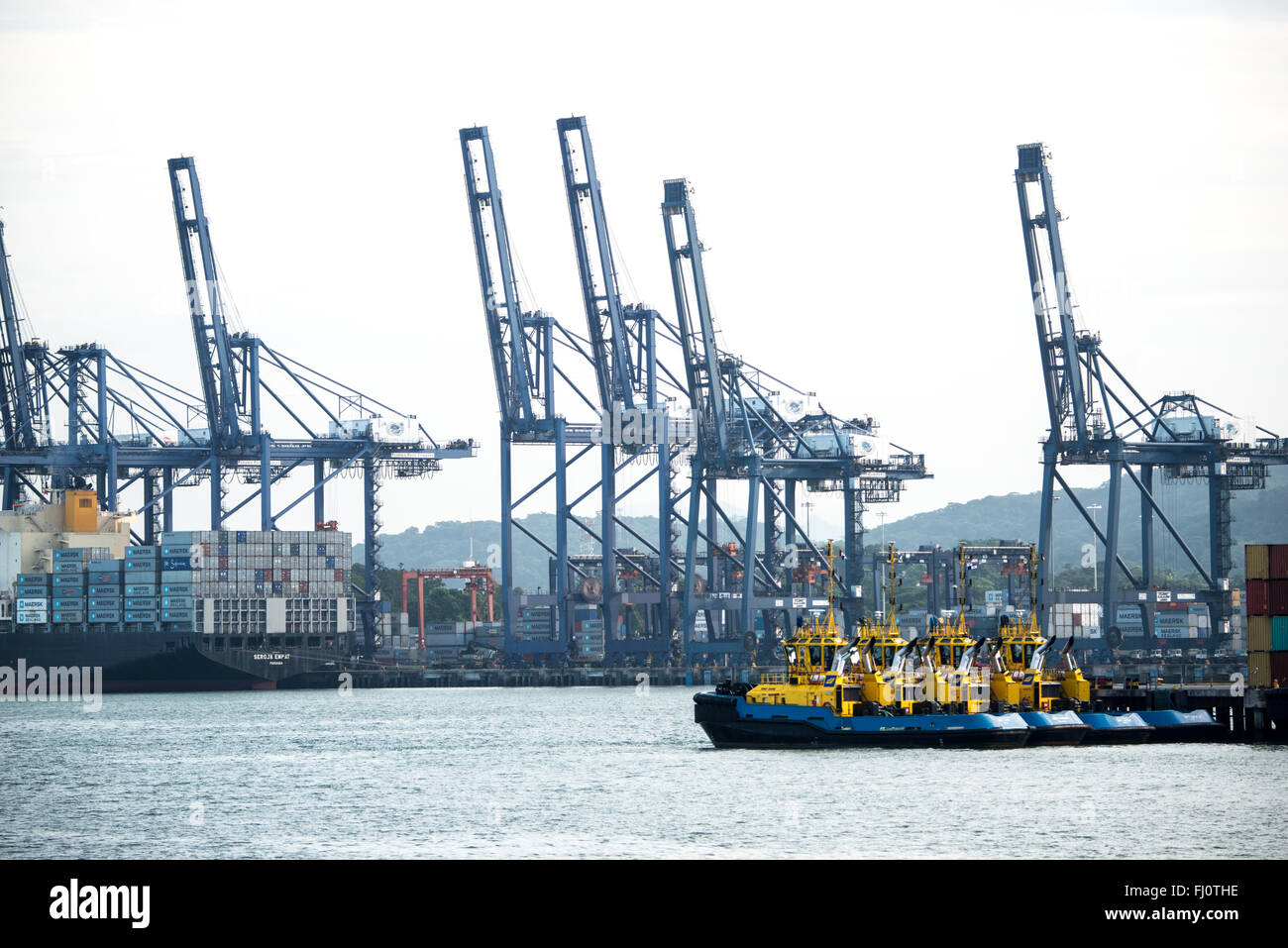 Balboa port panama city hi-res stock photography and images - Alamy