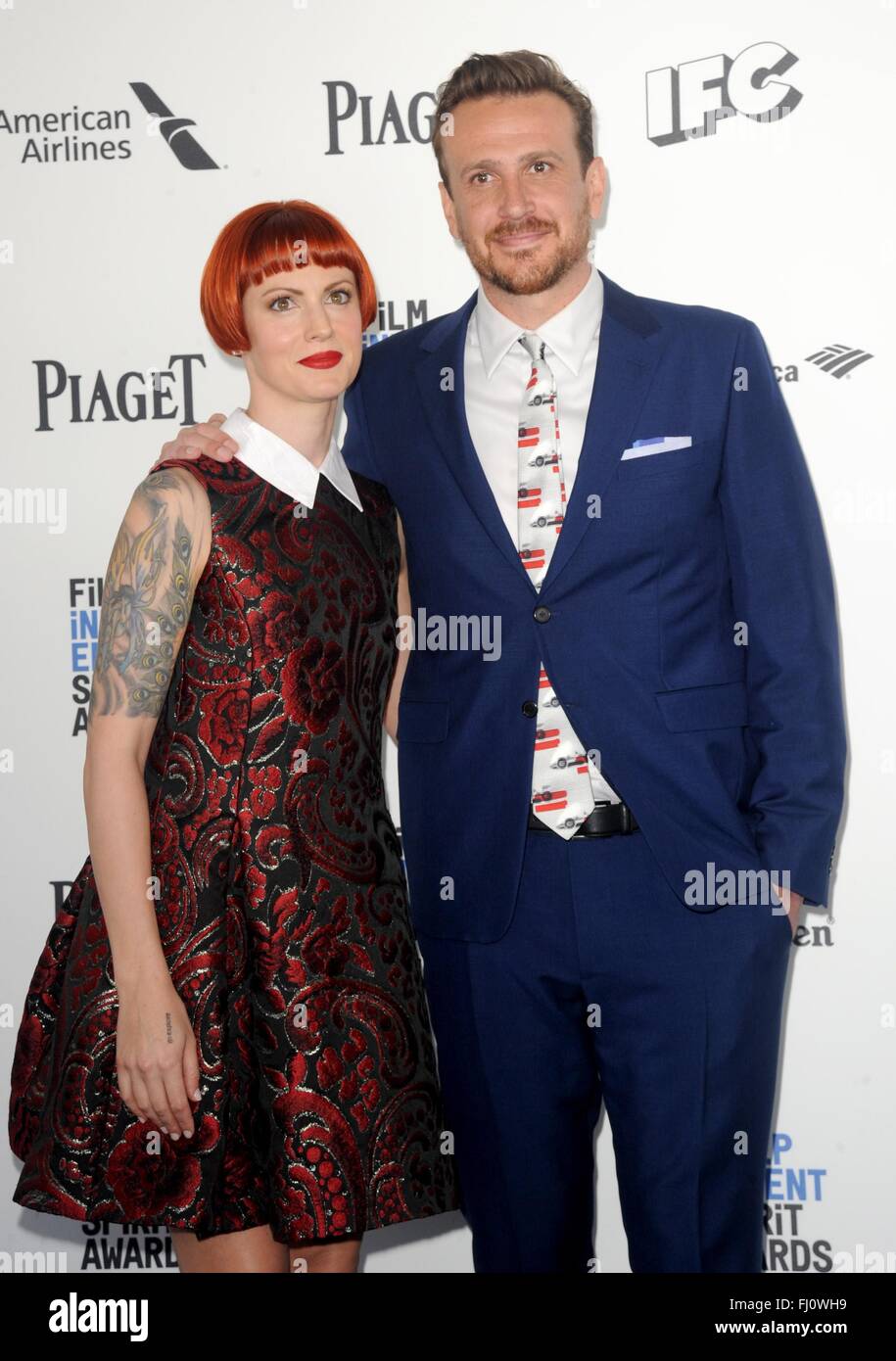 Jason segel alexis mixter arrivals hi-res stock photography and images ...