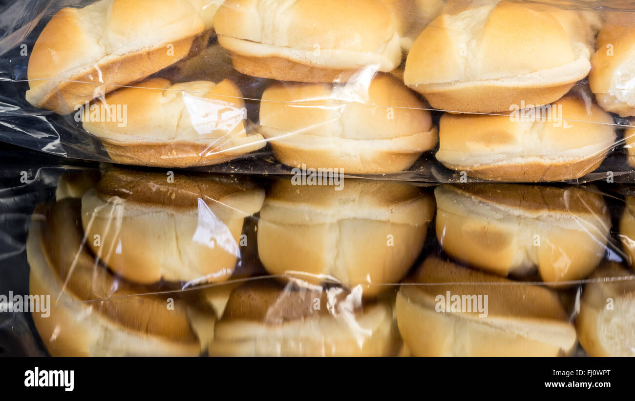 Hot dog buns in plastic hi-res stock photography and images - Alamy