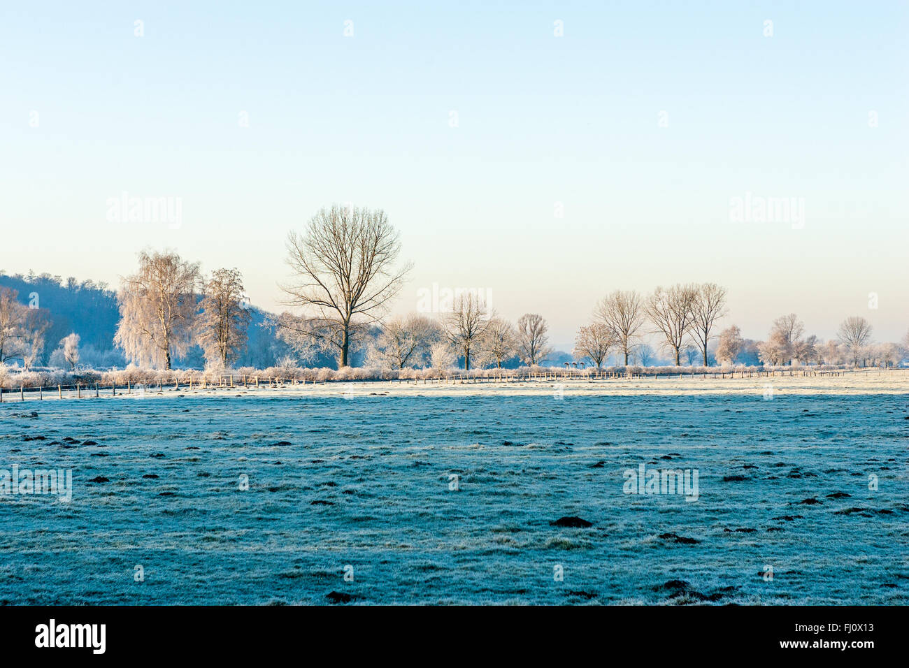 Schwerte, Germany - January 15, 2006: Overlook at the Ruhr Valley in ...