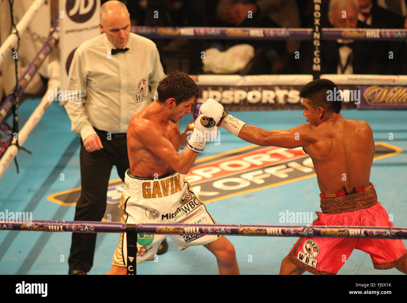 Manchester Arena, Manchester,UK 27th February 2016. Gavin Mcdonnell ...