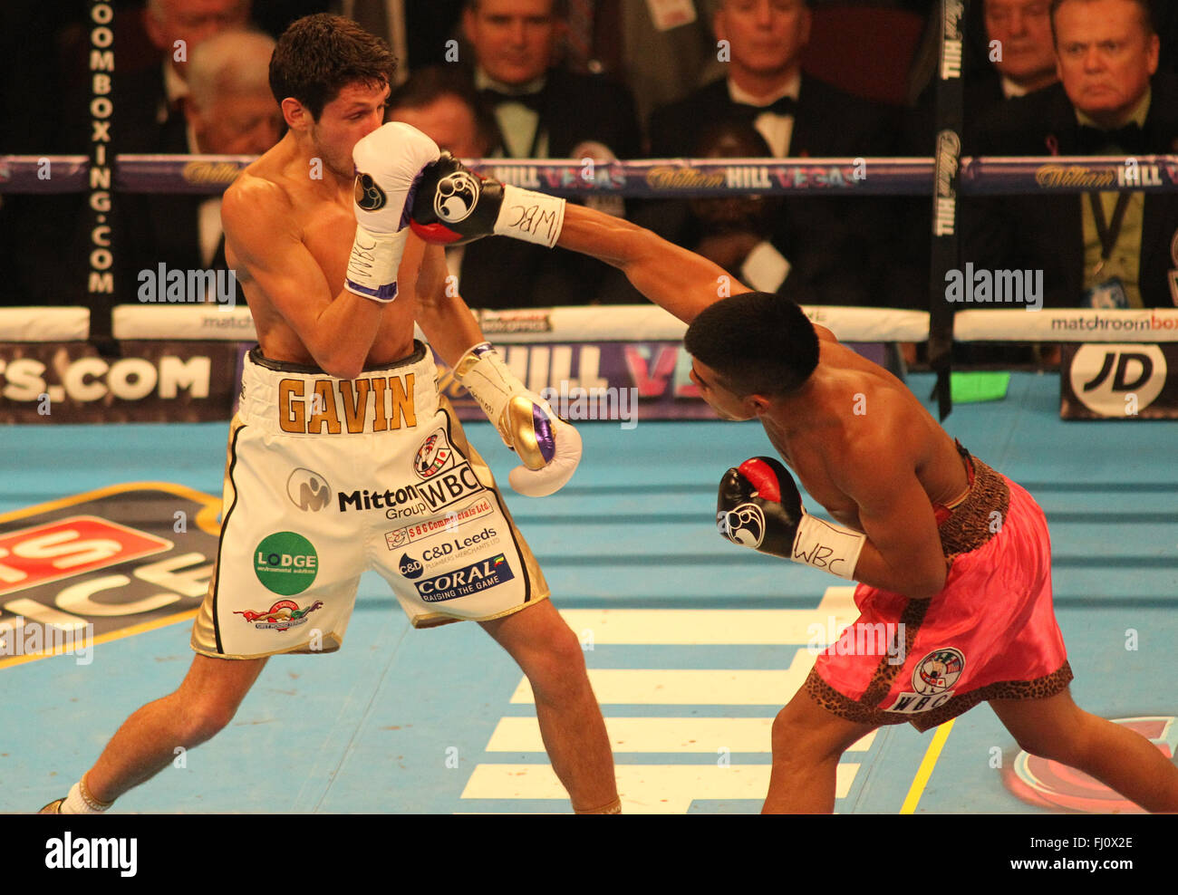 Manchester Arena, Manchester,UK 27th February 2016. Gavin Mcdonnell ...