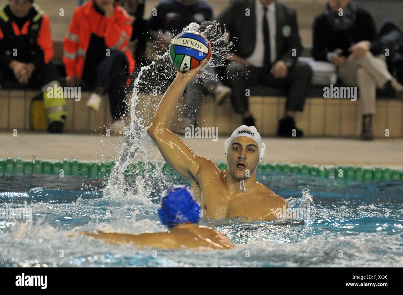 Naples, Italy. 27th Feb, 2016. In action Napoli's defender Valentino ...