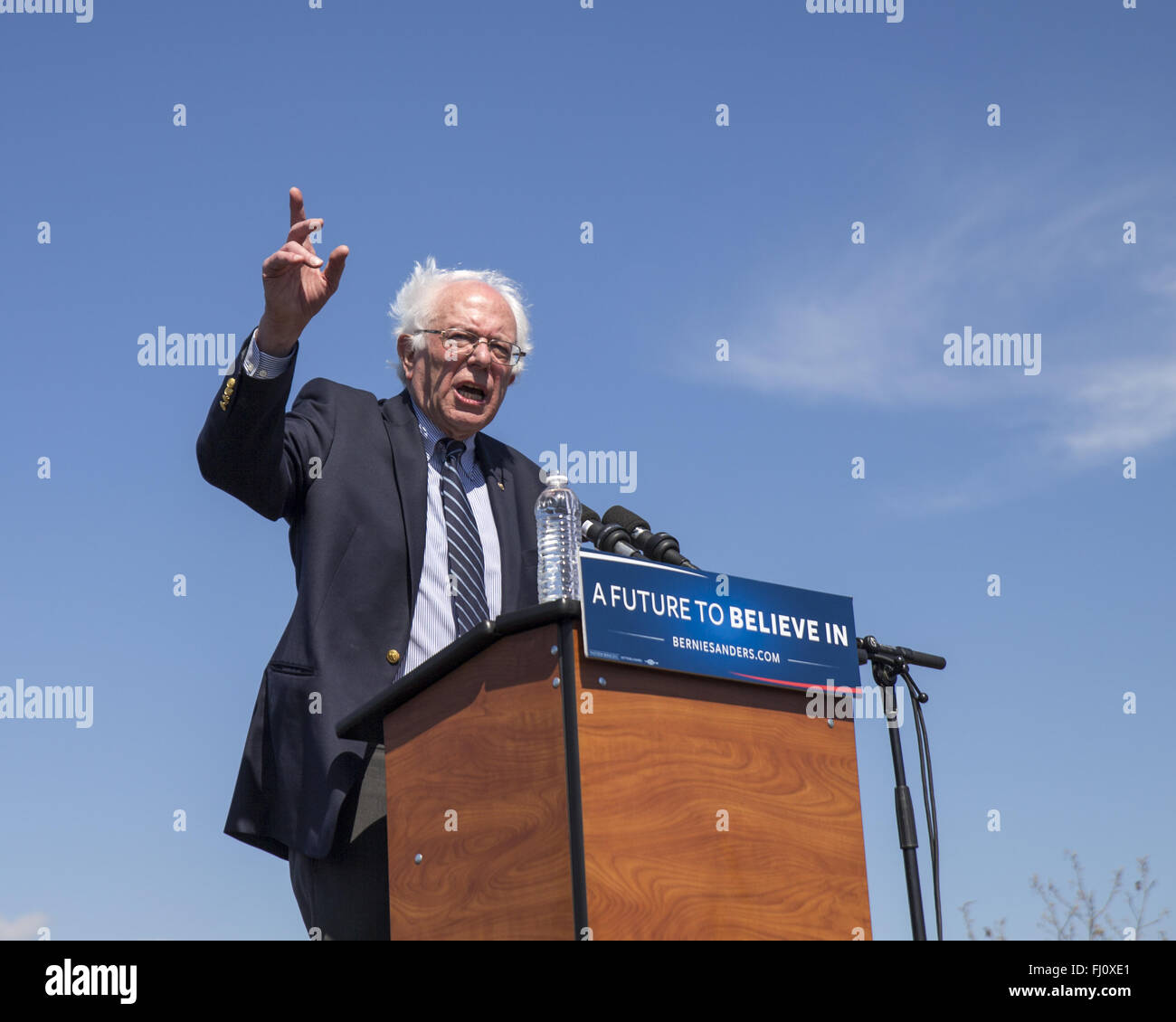 Austin, Texas, USA. 27th Feb, 2016. Democratic Presidential candidate ...