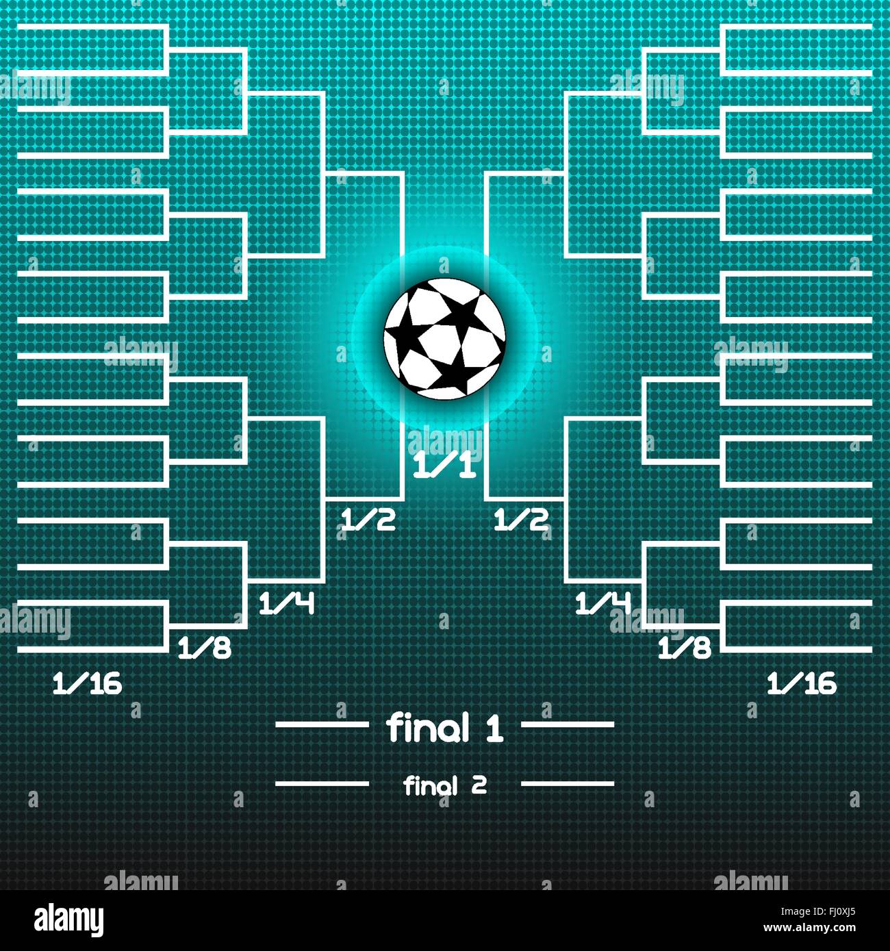 Football Players Scoreboard. Vector digital illustration. Soccer ...