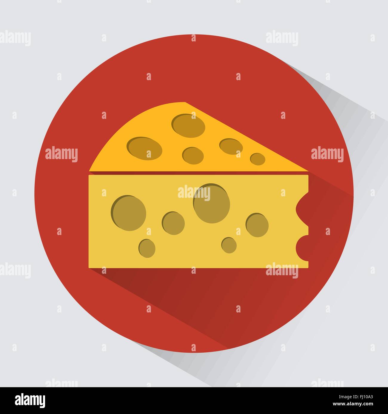 Cheese round wrapping Stock Vector Images - Alamy