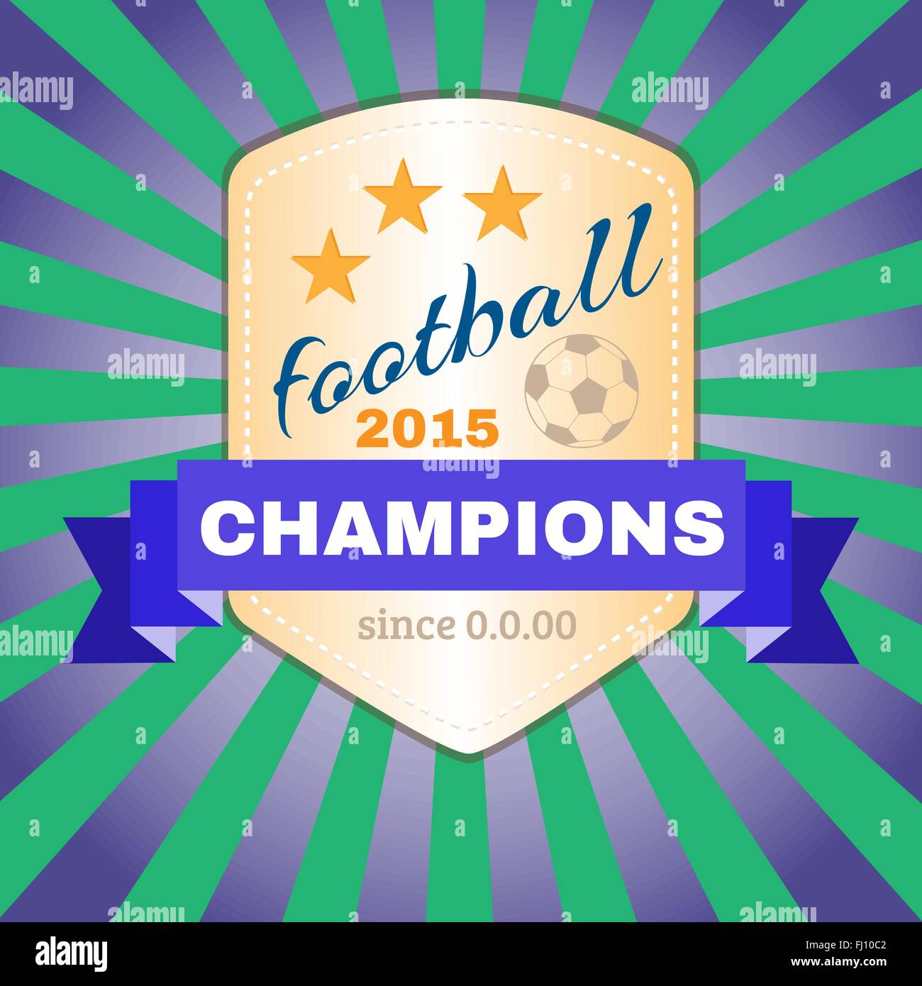 Football Soccer 2015 Champions Badge Advertising Campaign. Sports ...
