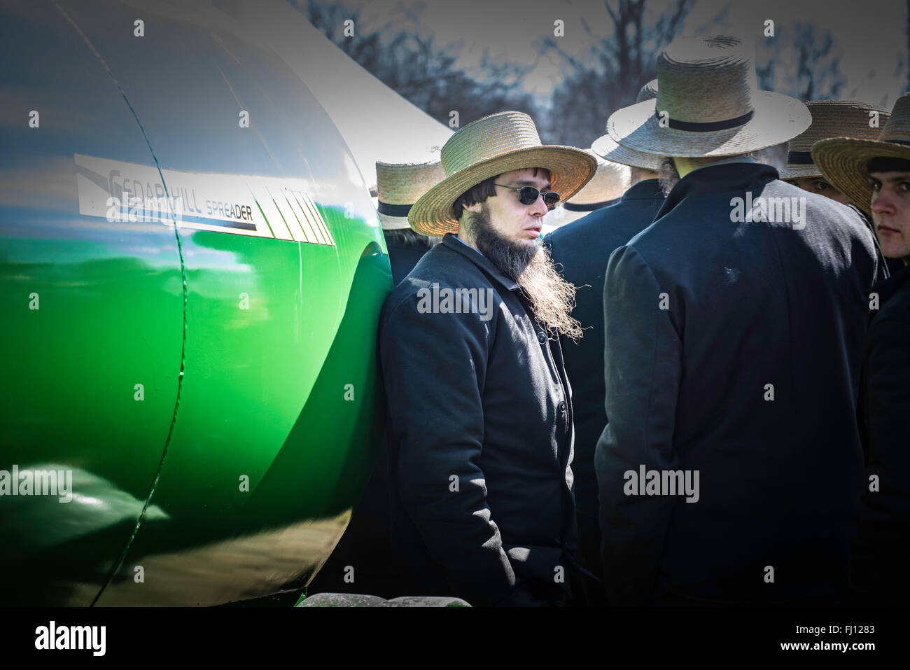 Lancaster, Pennsylvania, US. 27th Feb, 2016. Amish Mud Sale, held every ...