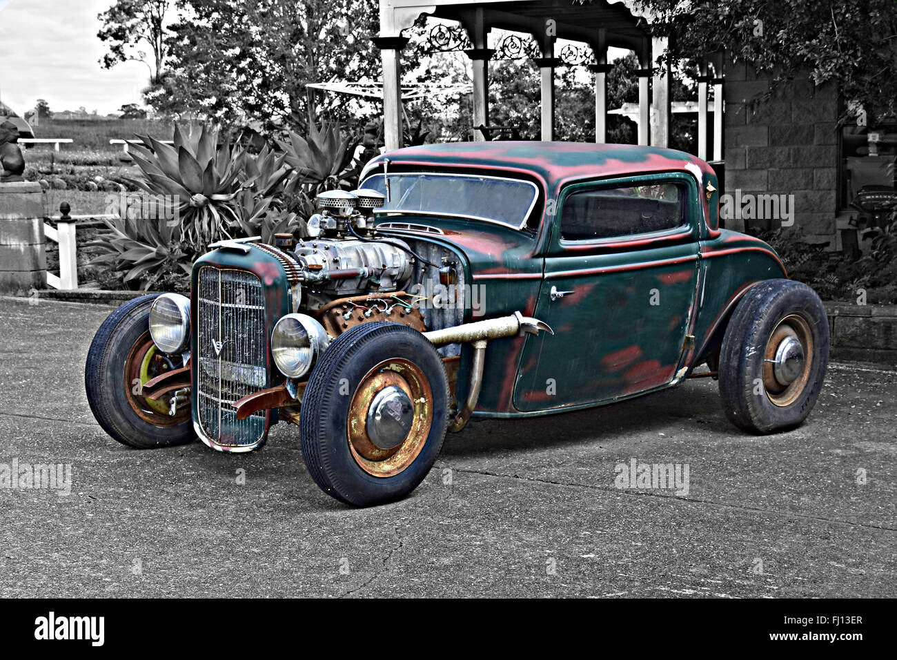 HOT RODS AND VINTAGE CARS Stock Photo - Alamy