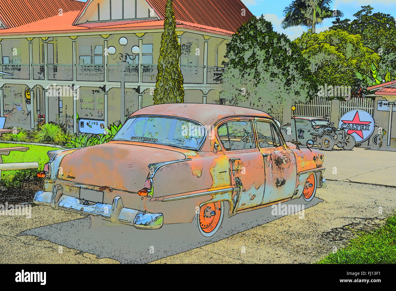 HOT RODS AND VINTAGE CARS Stock Photo - Alamy