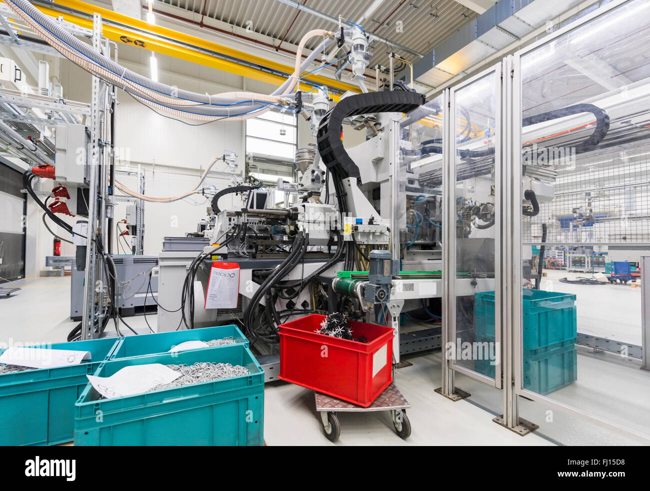Germany, St. Ingbert, fabric, machine, tooling Stock Photo - Alamy