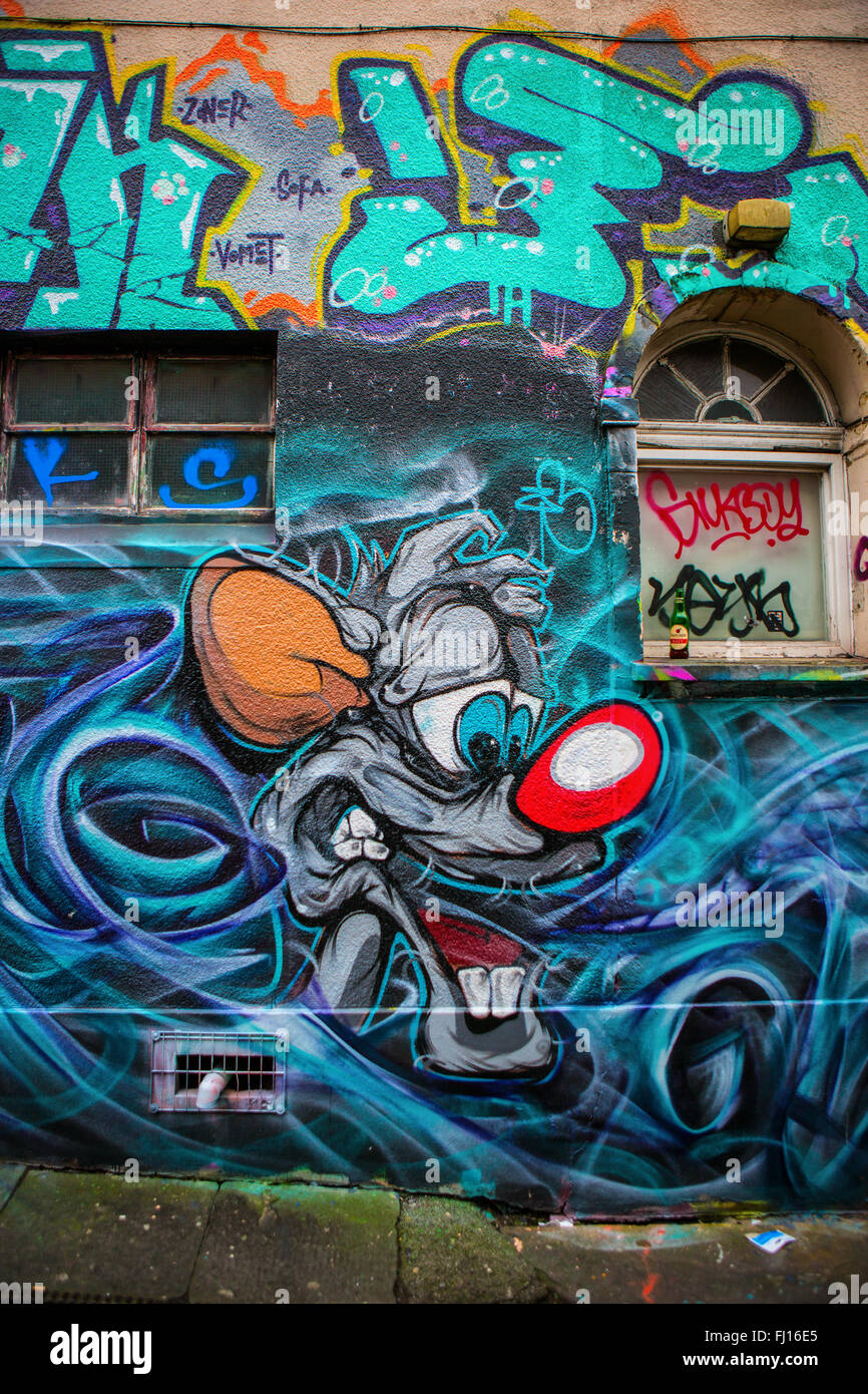 Colourful graffiti hi-res stock photography and images - Alamy