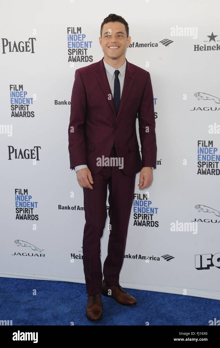 Santa Monica, CA. 27th Feb, 2016. Rami Malek at arrivals for 2016 Film ...
