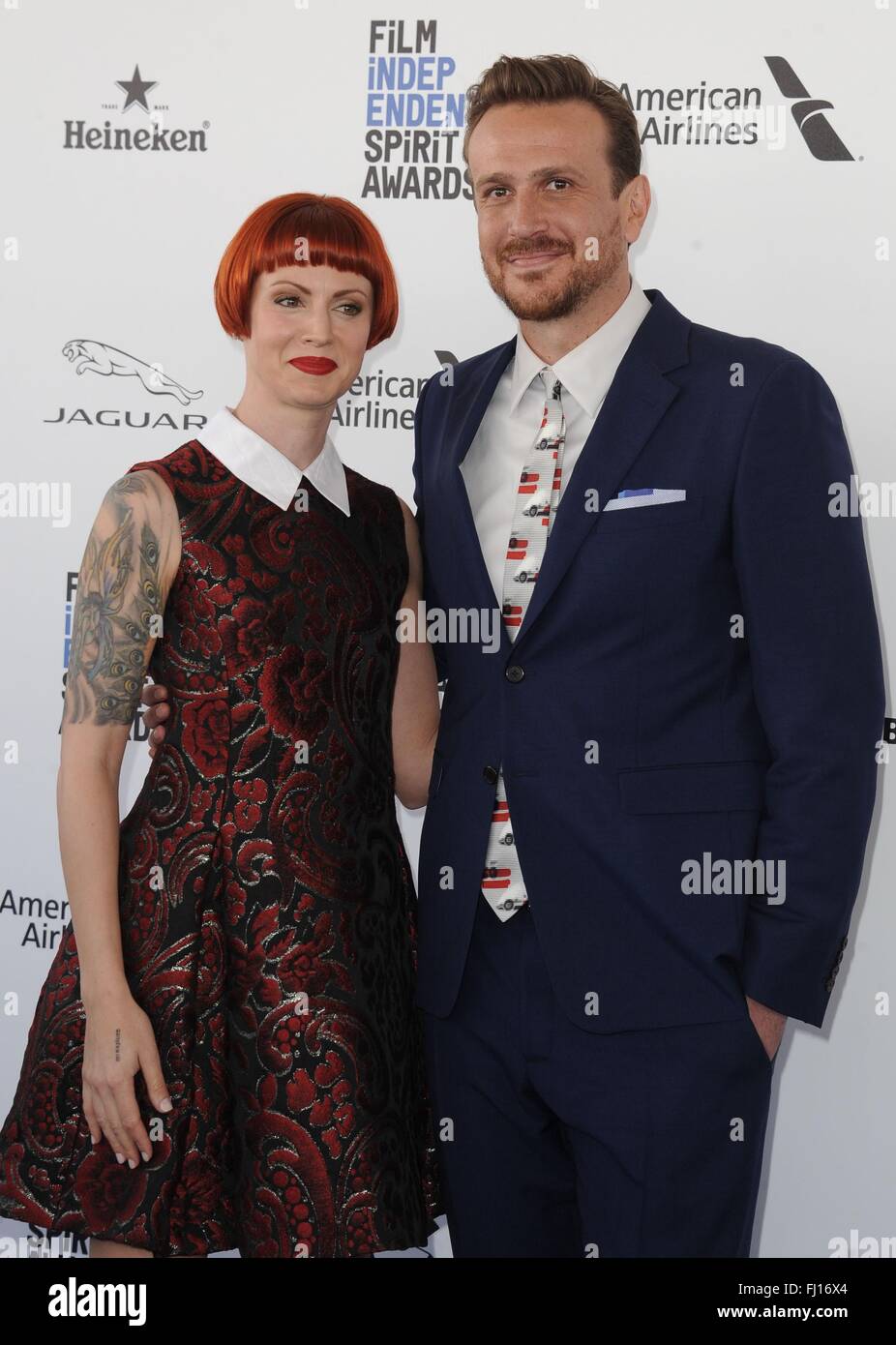 Jason segel alexis mixter arrivals hi-res stock photography and images ...