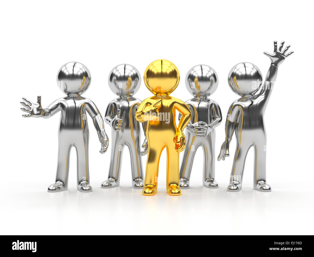 3d small people family hi-res stock photography and images - Alamy