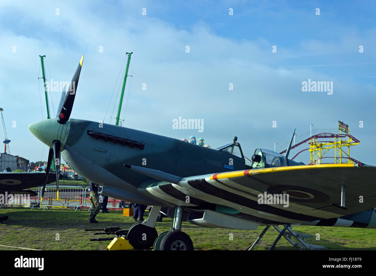 Spitfire static display hi-res stock photography and images - Alamy