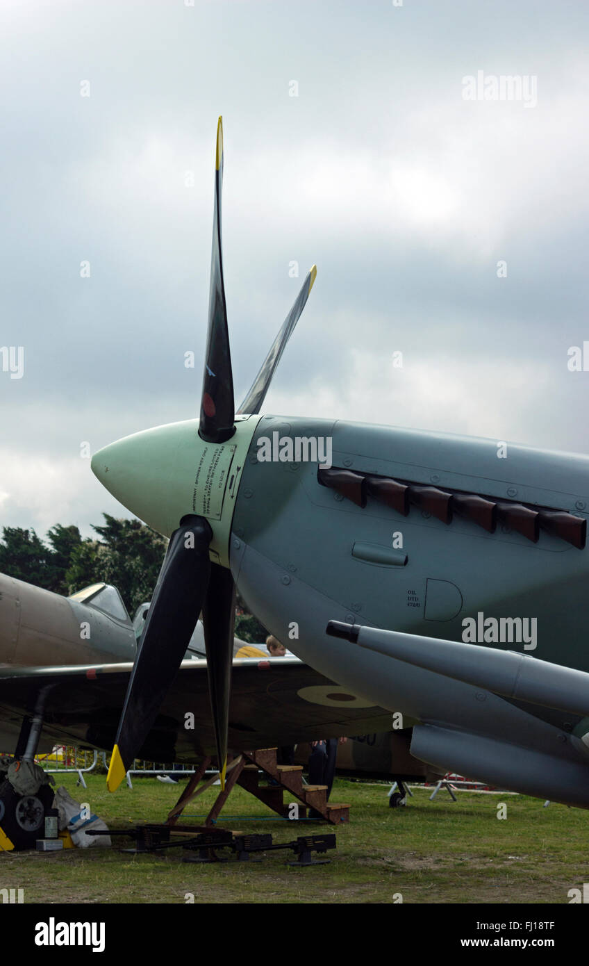 Spitfire static display hi-res stock photography and images - Alamy