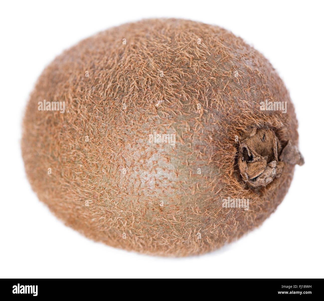 Kiwi Fruits (close-up shot) isolated on white background Stock Photo ...