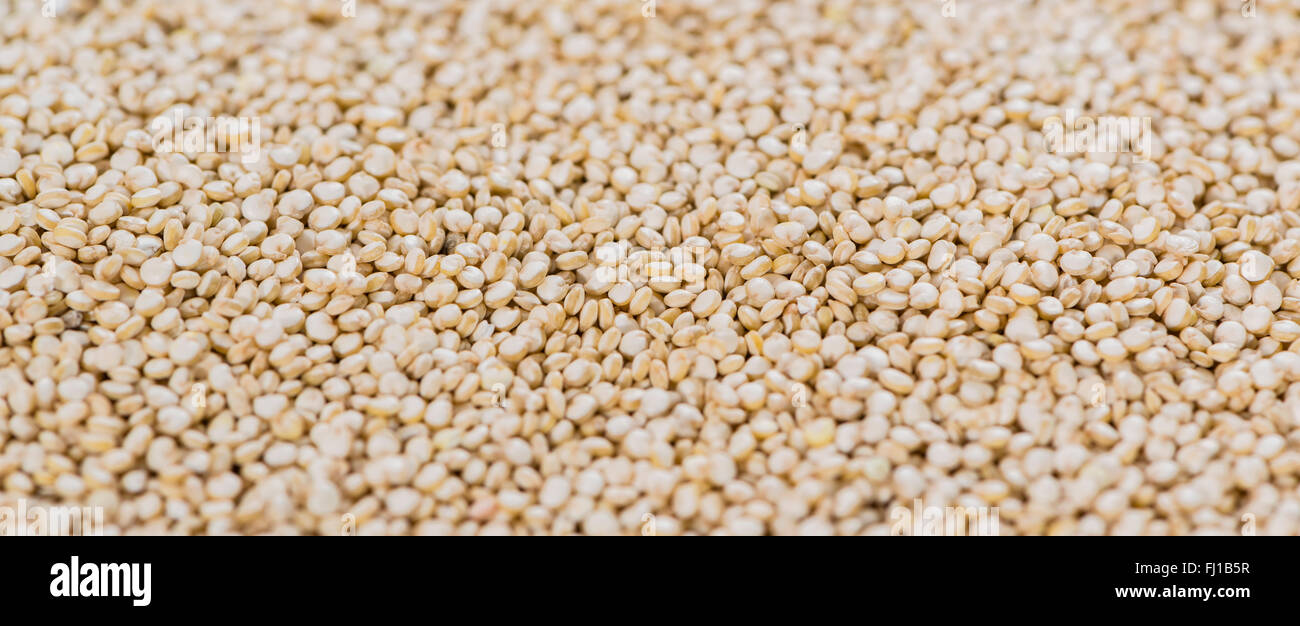 Portion of Quinoa for use as background image or as texture Stock Photo ...