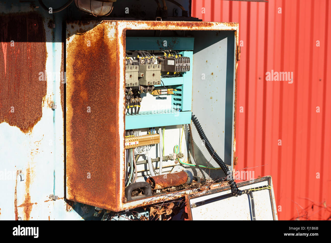 Open electrical box hi-res stock photography and images - Alamy