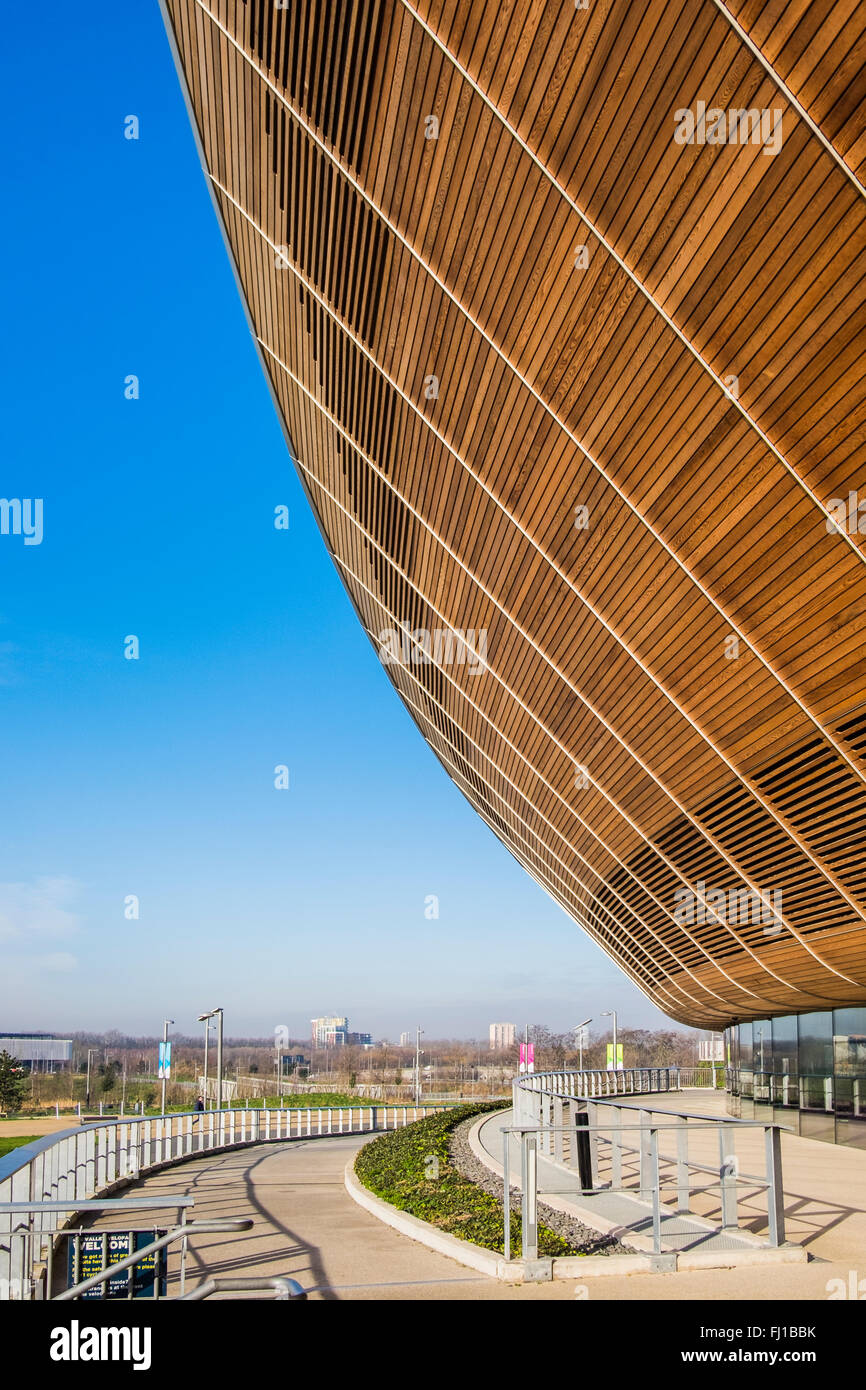 Velodrome Lee Valley VeloPark, Stratford, London, England, U.K Stock ...
