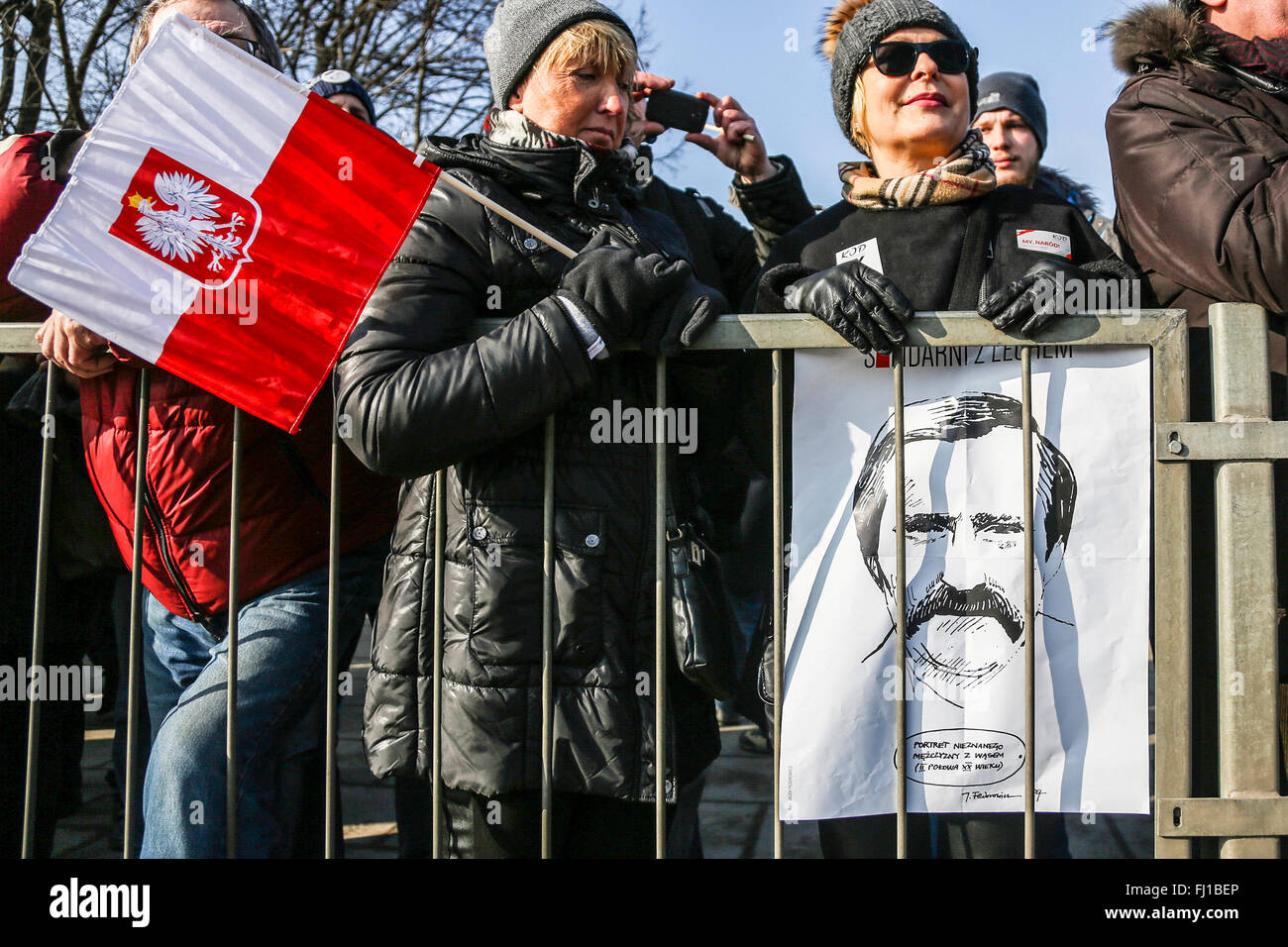 Polish solidarity poster hi-res stock photography and images - Alamy