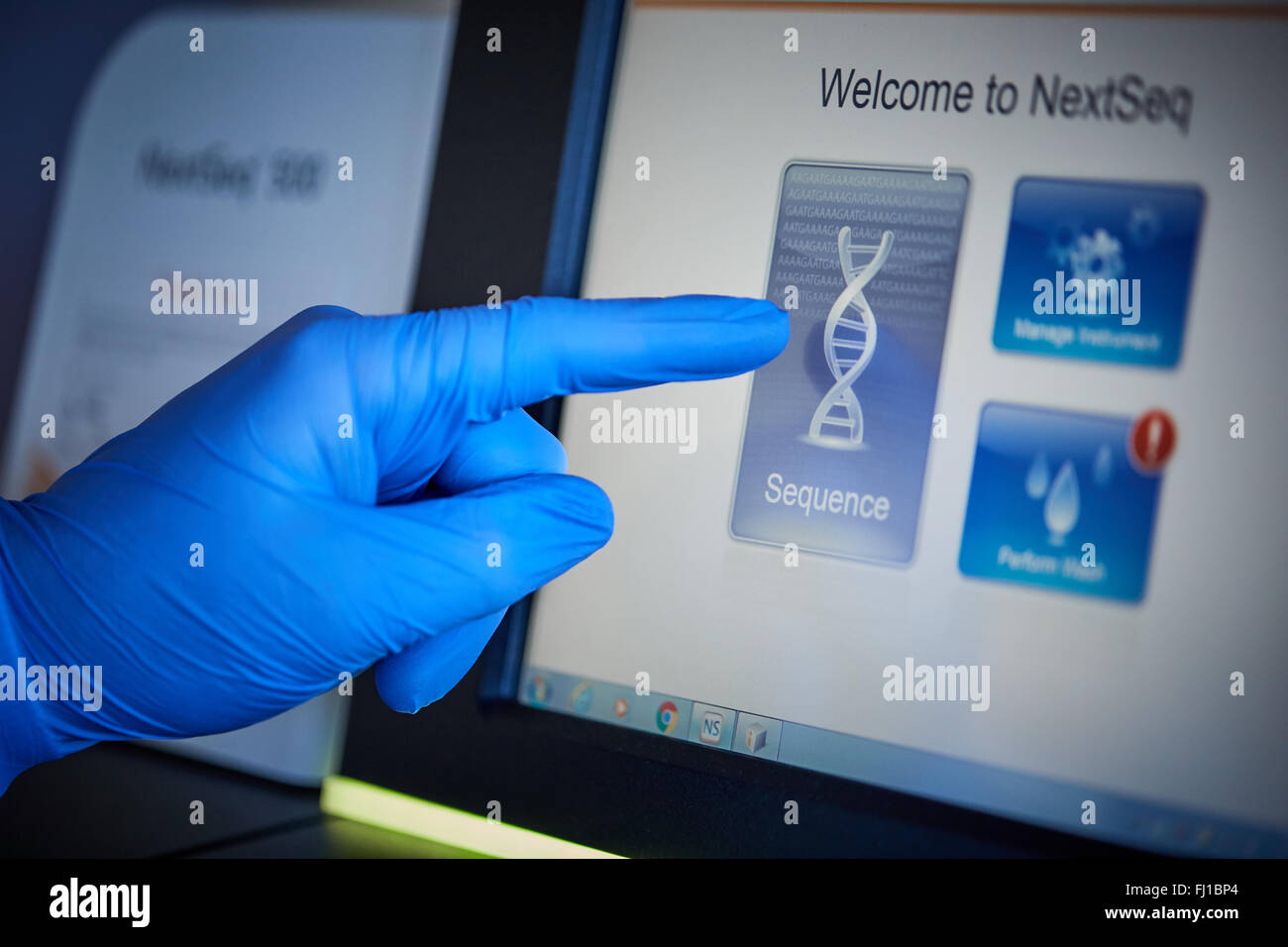 DNA testing in laboratory Central Manchester University Hospital NHS ...