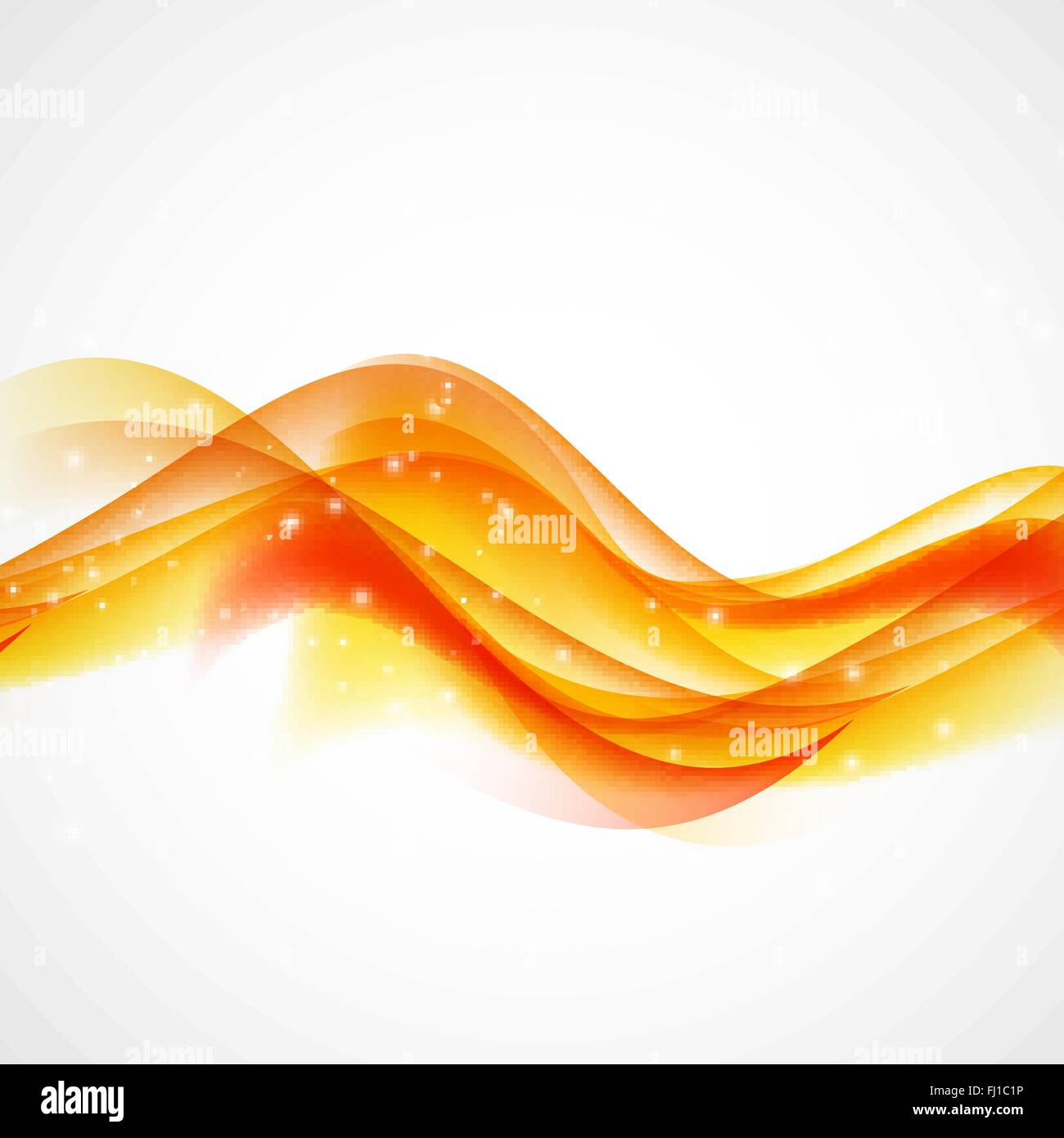 Abstract Colored Wave Background. Vector Illustration Stock Vector ...