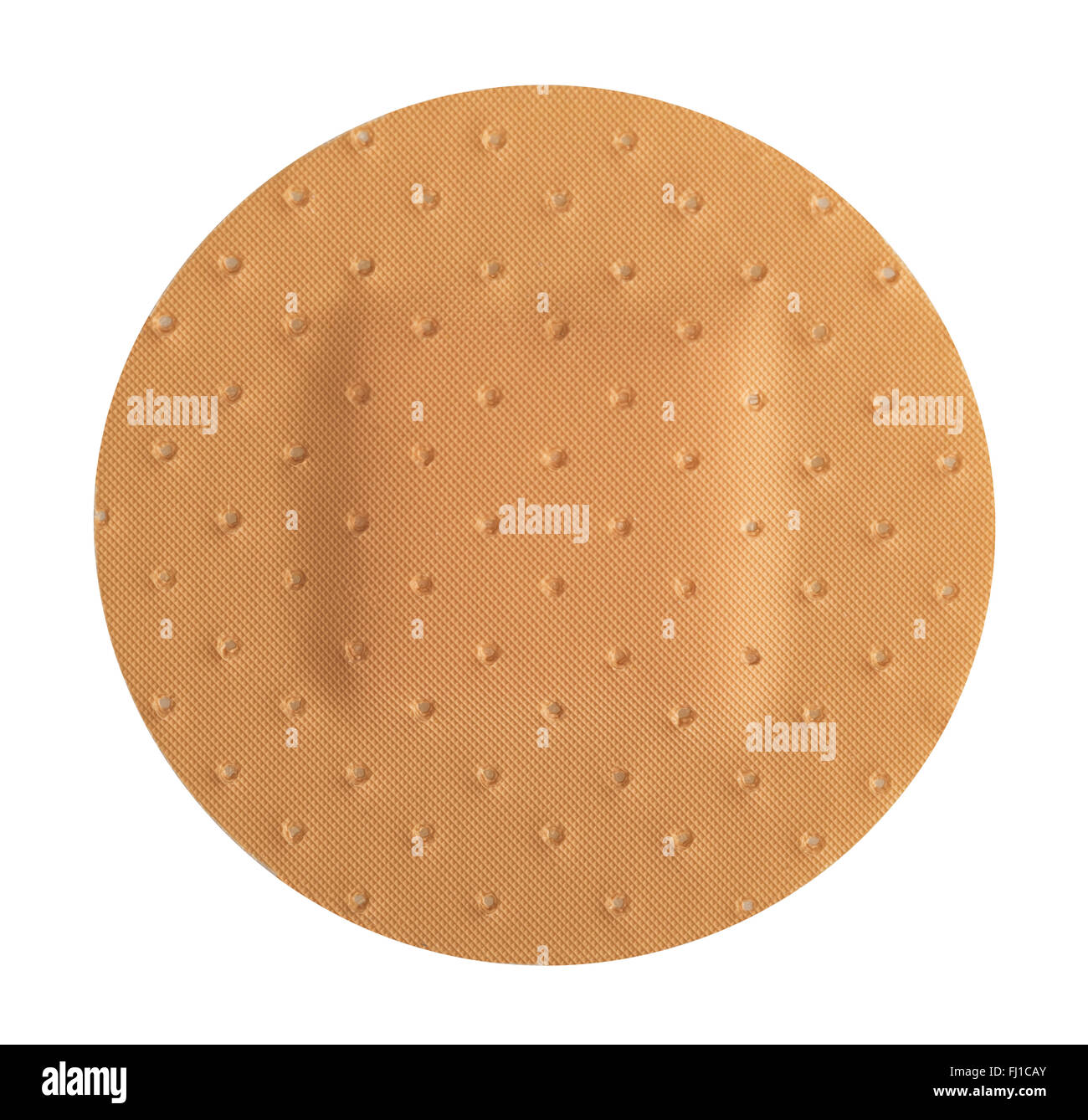 round plaster isolated on white background Stock Photo - Alamy