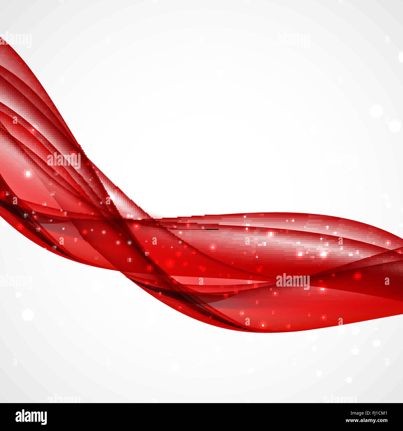 Abstract Colored Wave Background. Vector Illustration Stock Vector ...