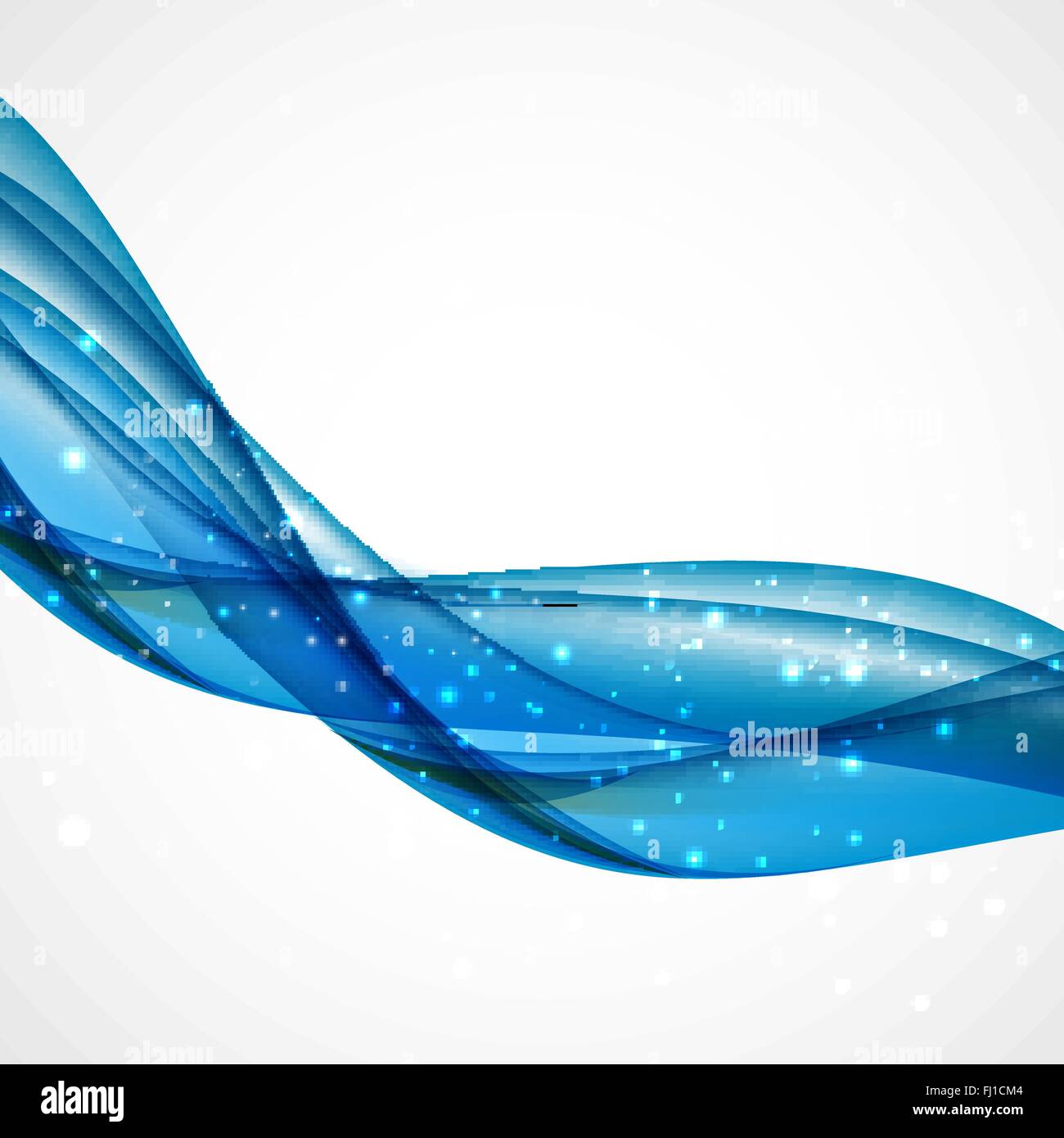 Abstract Colored Wave Background. Vector Illustration Stock Vector ...