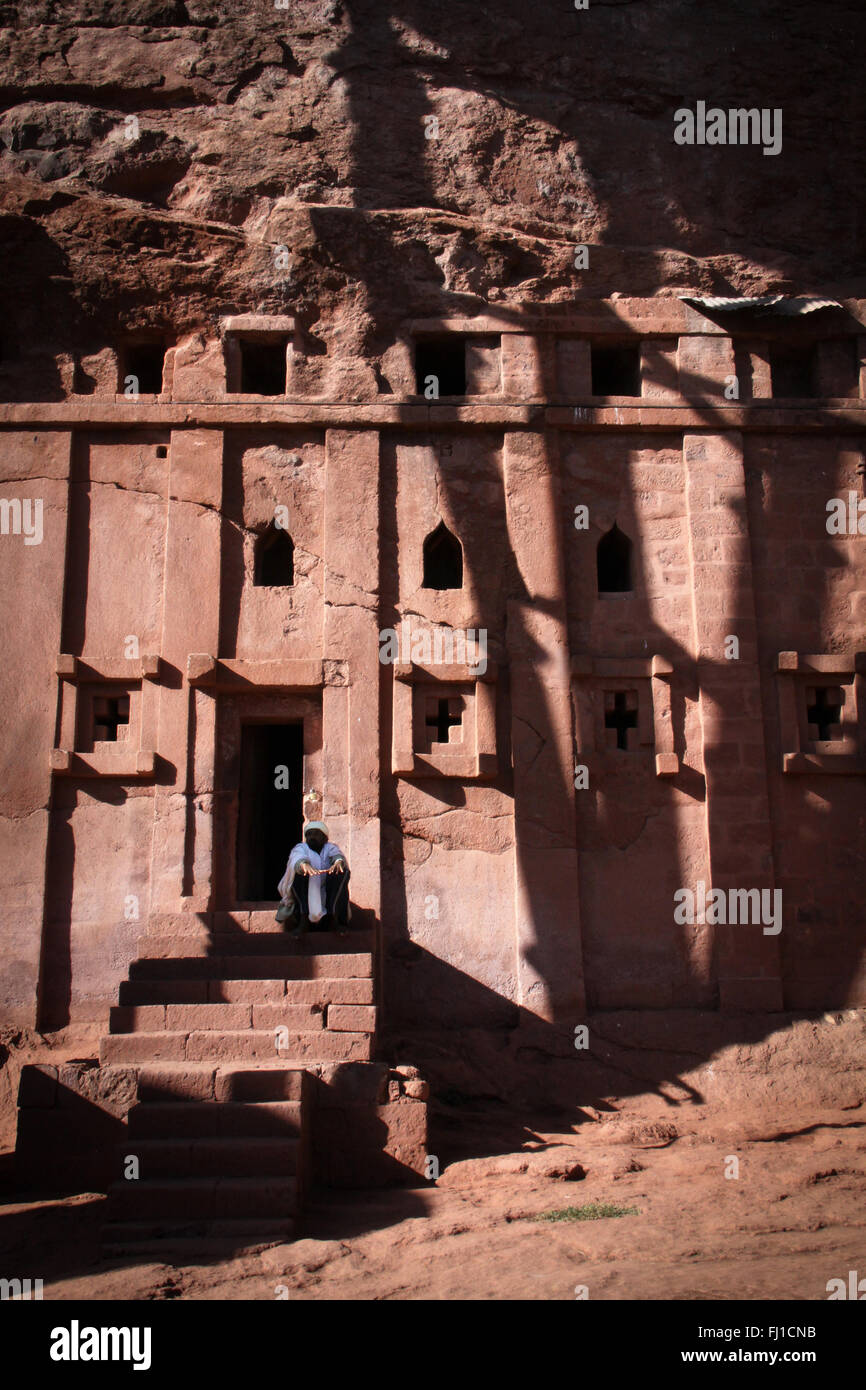 Rock-Hewn Churches, Lalibela , Ethiopia - UNESCO Stock Photo - Alamy