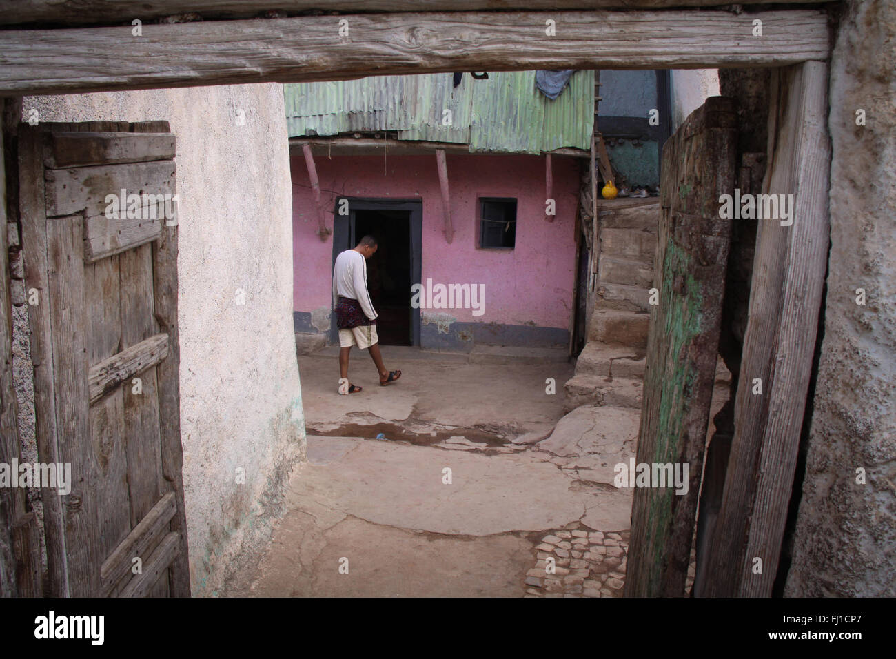 Old traditional harari house harar hi-res stock photography and images ...