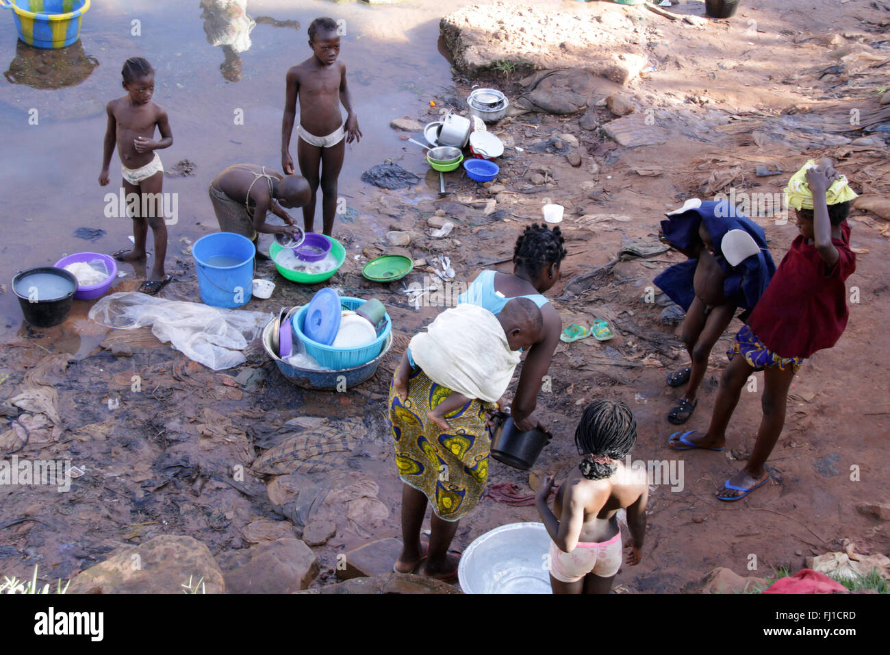 Benin people and places Stock Photo - Alamy