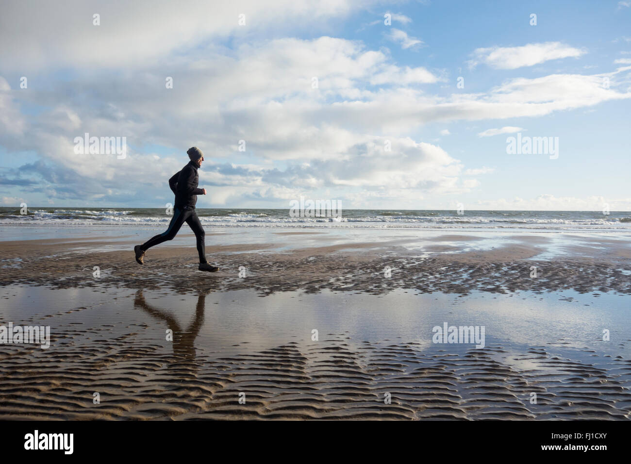 Seaton Carew, north east England, UK, 28th February, 2016. Weather ...