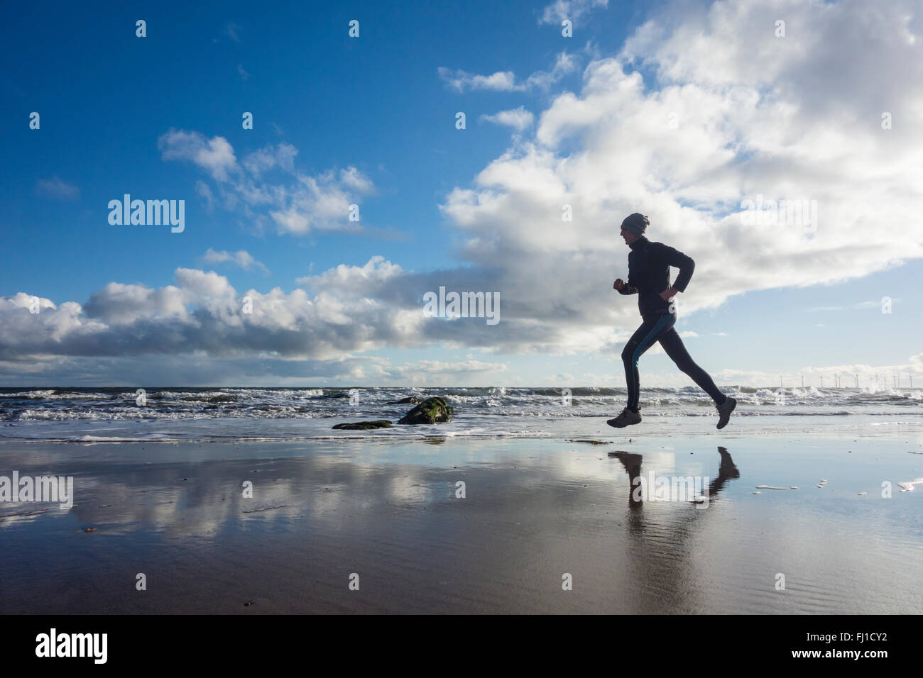 Seaton Carew, north east England, UK, 28th February, 2016. Weather ...