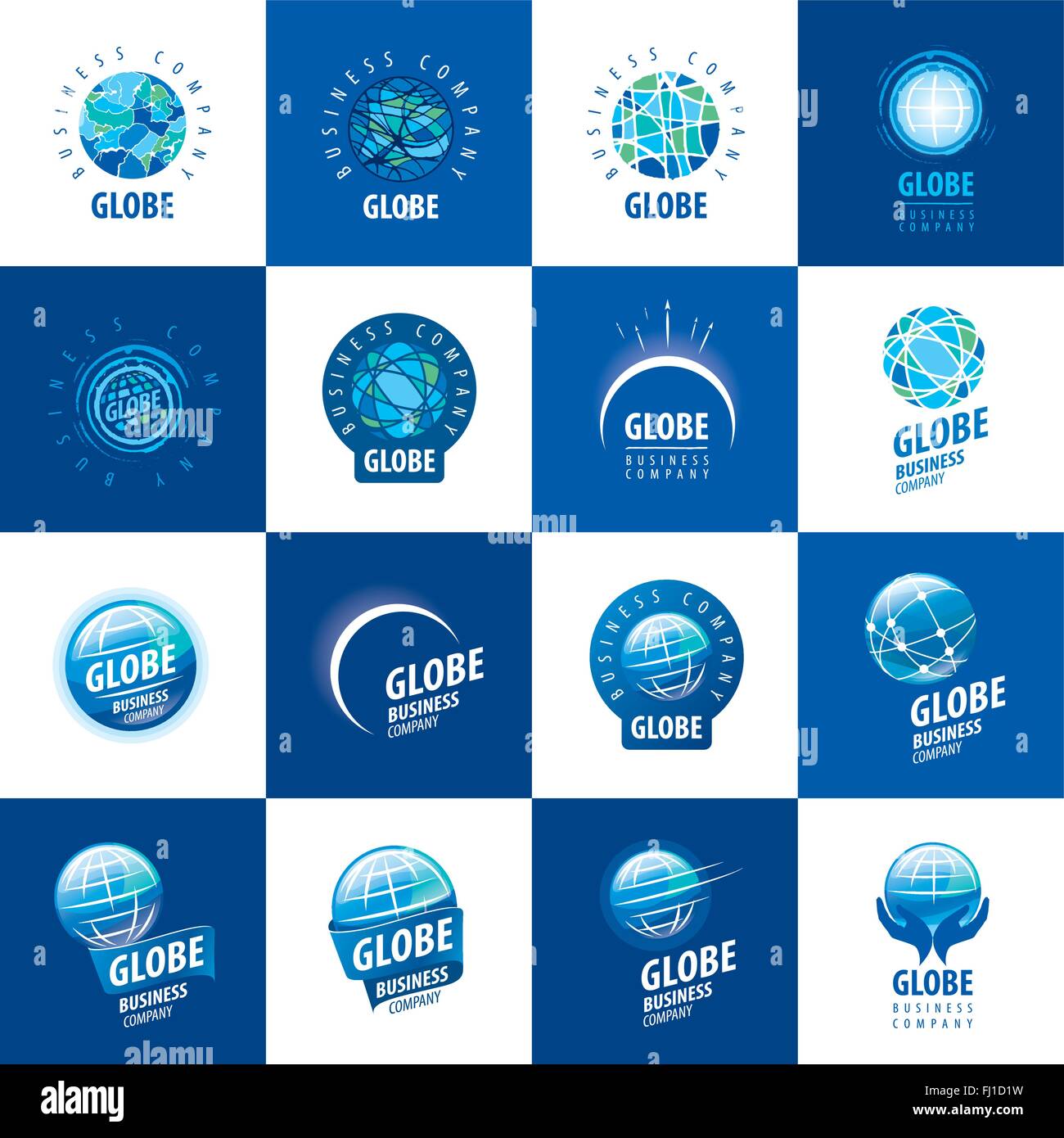 Earth logo template. Globe sign Stock Vector Image & Art - Alamy