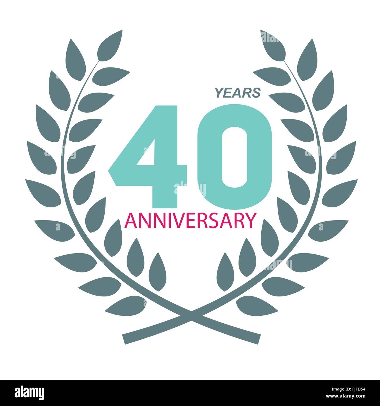 40th Anniversary Clip Art