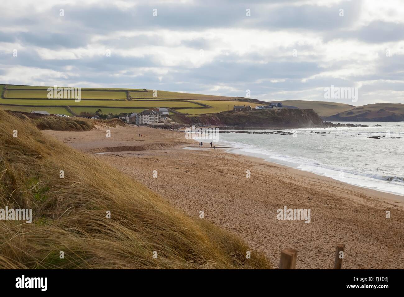 Thurlestone rock bay hi-res stock photography and images - Alamy