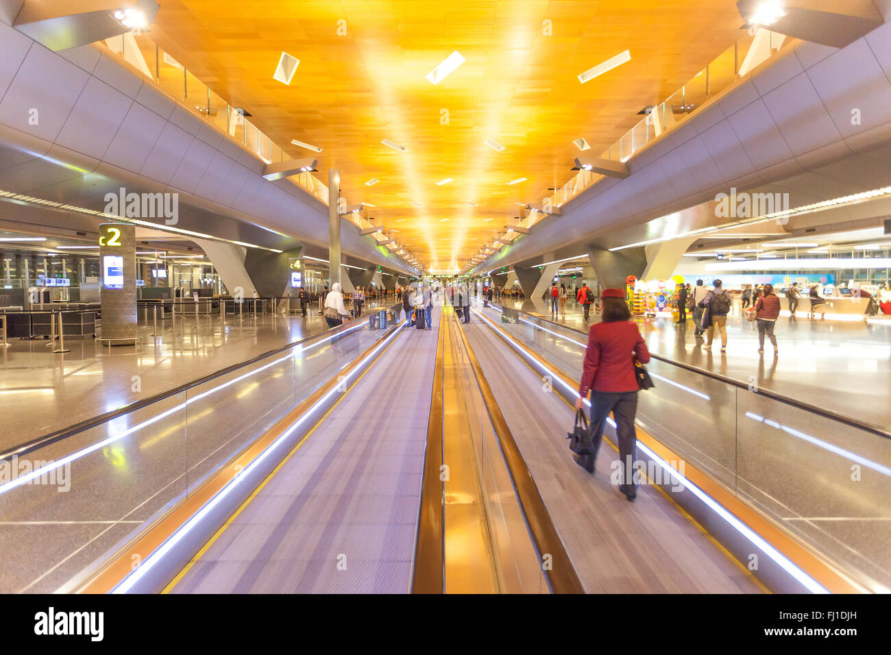 Hamad International Airport in Doha Stock Photo - Alamy