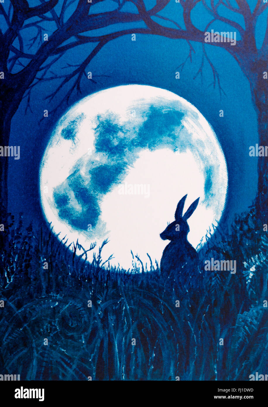 March hare hi-res stock photography and images - Alamy