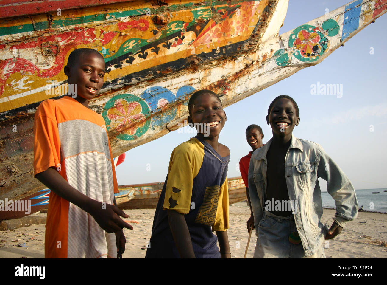 Senegal boy smile hi-res stock photography and images - Alamy
