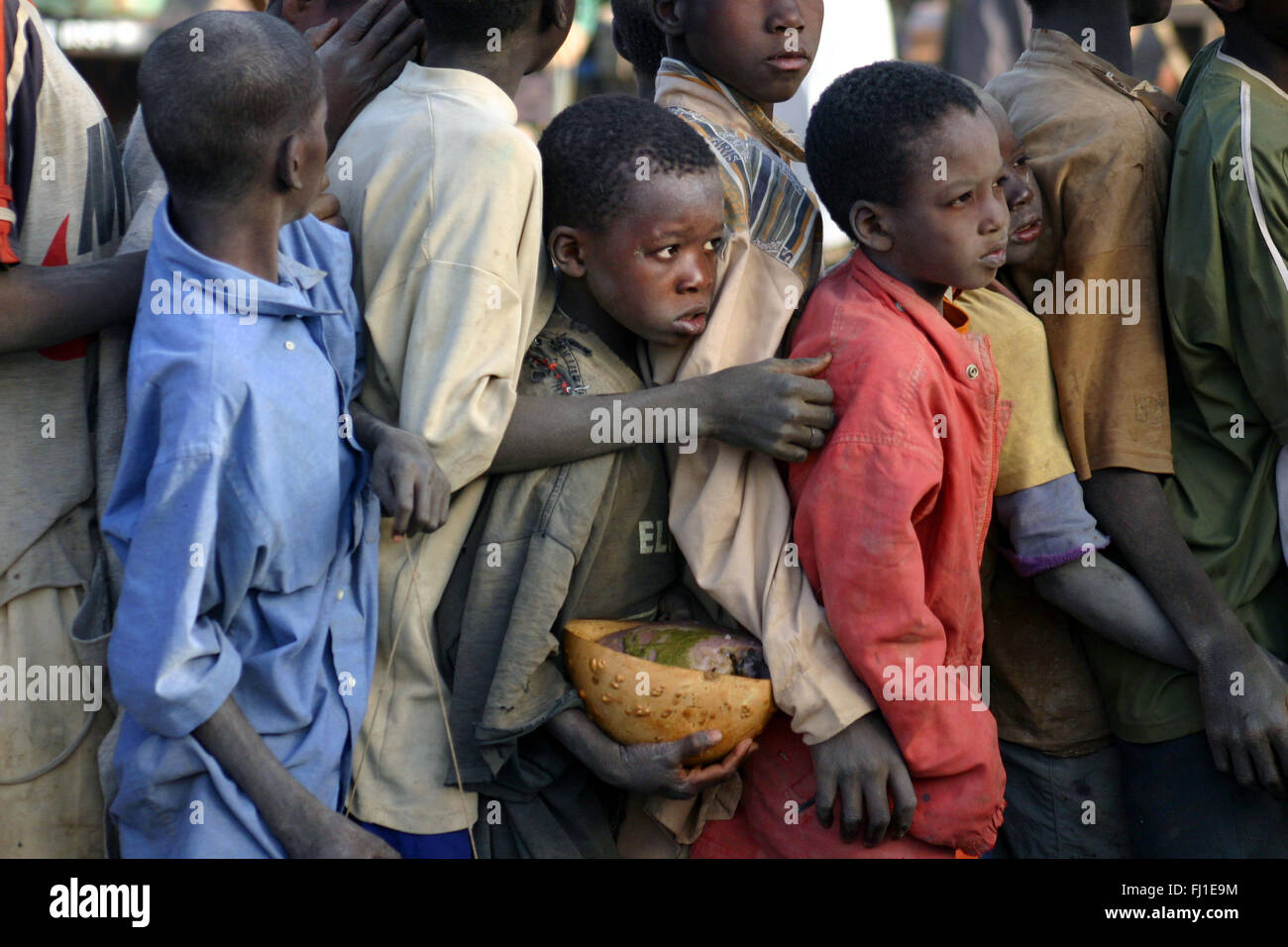 Children begging for money hi-res stock photography and images - Alamy
