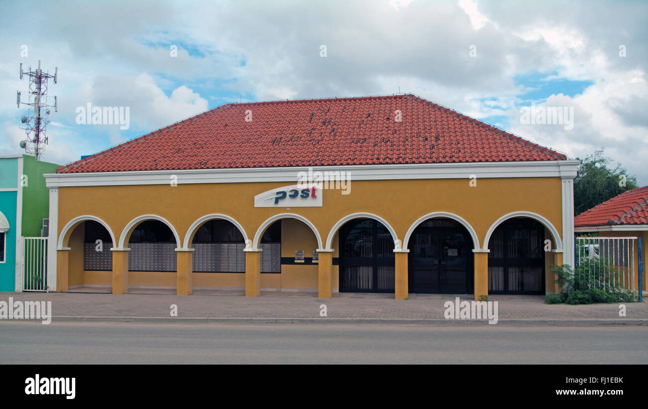 Bonaire, Caribbean, Post Office Stock Photo - Alamy