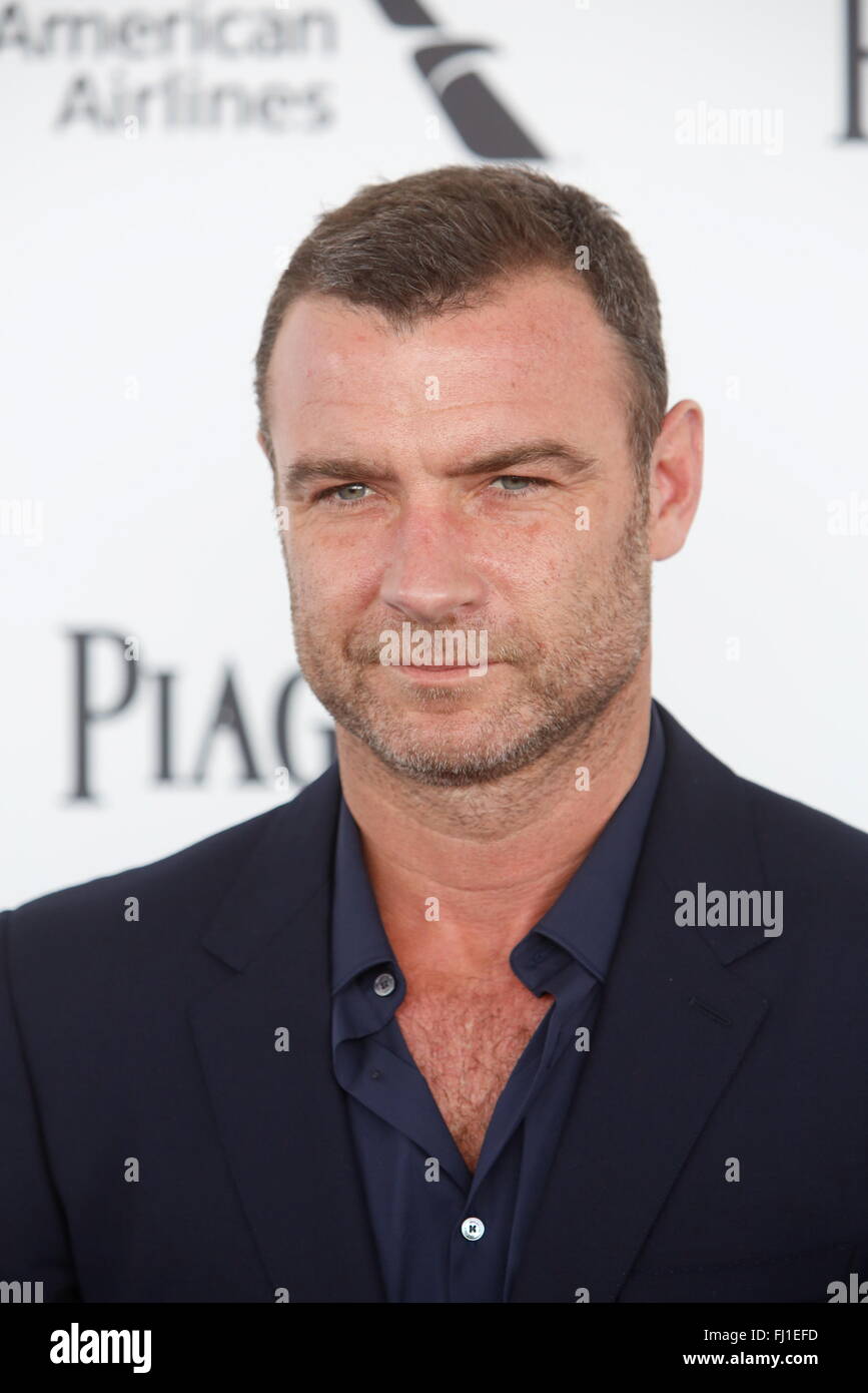 Santa Monica, Los Angeles, California, USA. 27th Feb, 2016. Actor Liev ...
